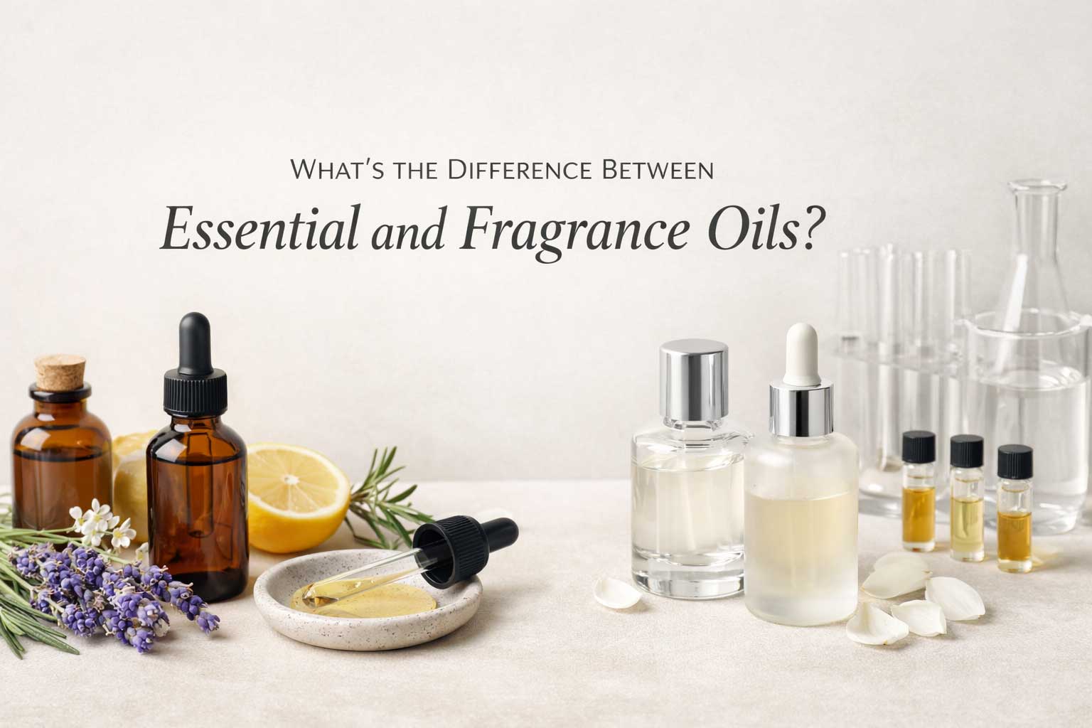 Essential vs Fragrance Oils: What’s the Real Difference?